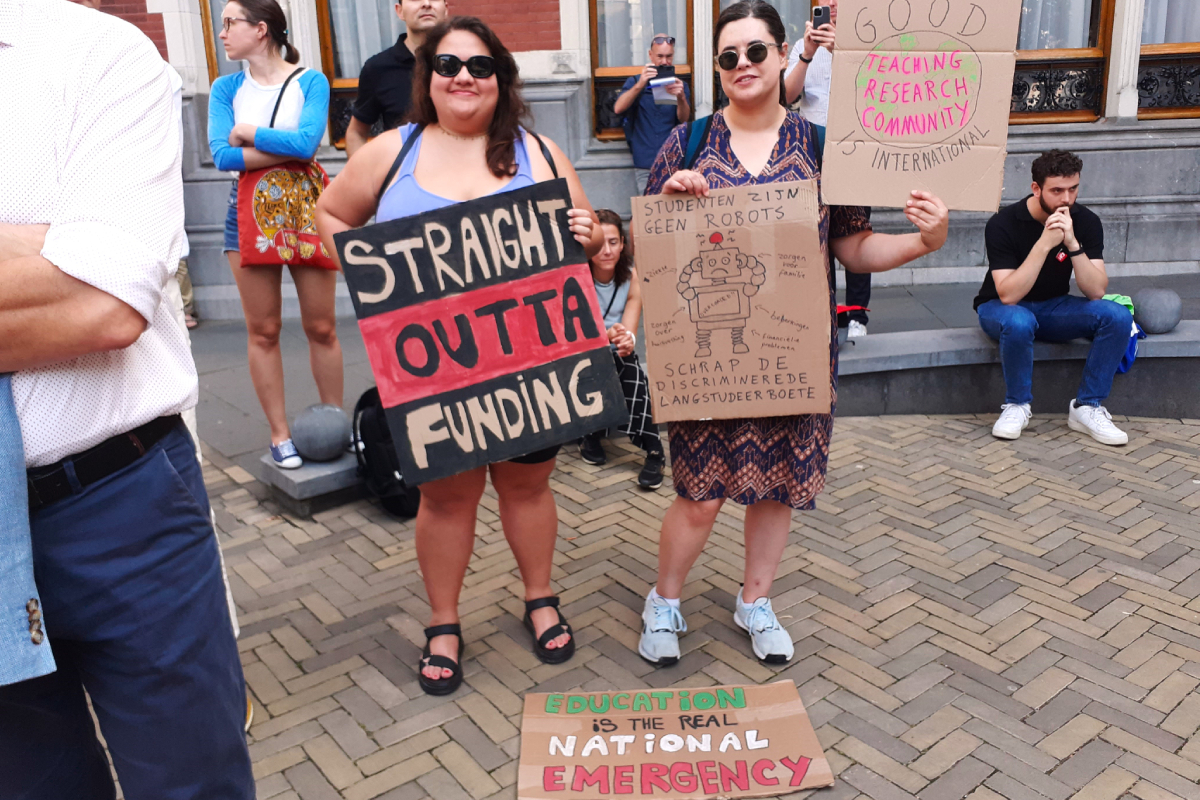 Cutbacks are main focus at alternative opening of the academic year ...