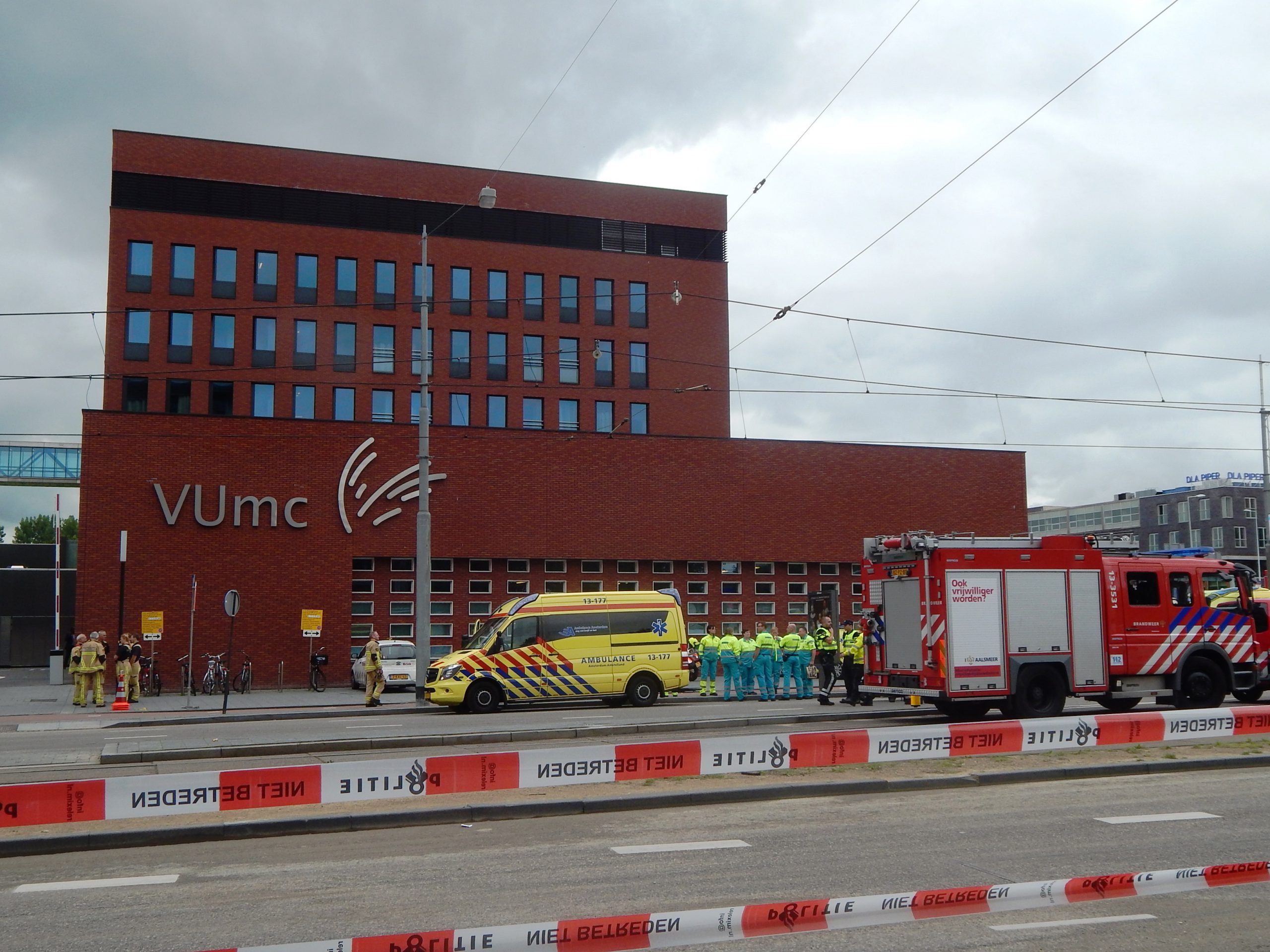 VUmc volledig ontruimd - Advalvas